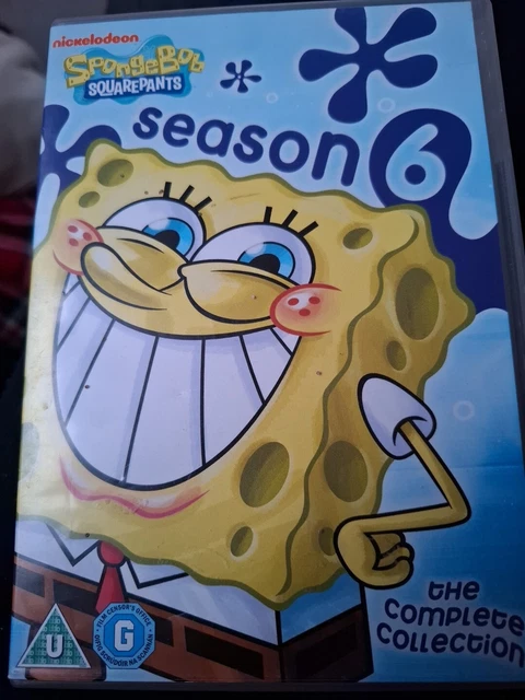 SPONGEBOB SQUAREPANTS: SEASON/SERIES 6 (Dvd) -4 Disc Set £5.99 ...