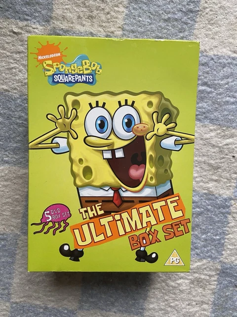 SPONGEBOB SQUAREPANTS: THE Ultimate Boxset (Nickelodeon, 2008) £25.00 ...