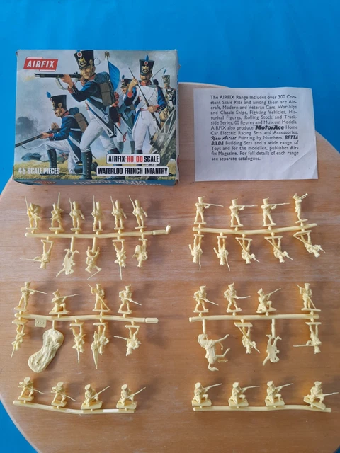AIRFIX 1/72 WATERLOO FRENCH INFANTRY Napoleonic figures set S44 Boxed ...