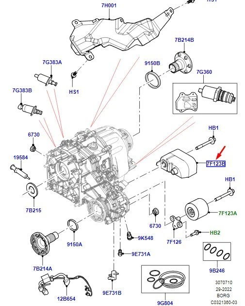 LAND ROVER DEFENDER L663 Transfer Drive Vibration Damper LR142024 NEW ...