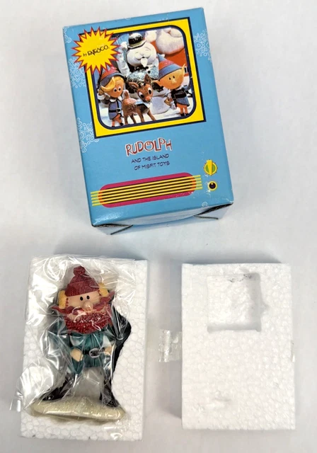 ENESCO RUDOLPH AND the Island of Misfit Toys Yukon Cornelius Figurine 3 ...