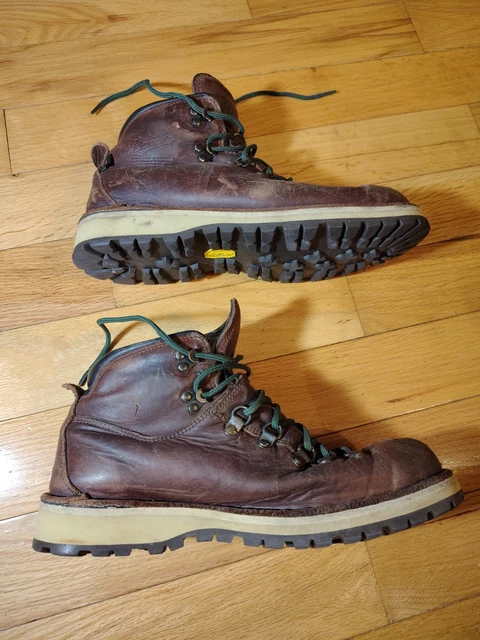 DANNER MOUNTAIN PASS Gore-Tex Wide Hiking Boots Men’s Size 11 EE Smores ...
