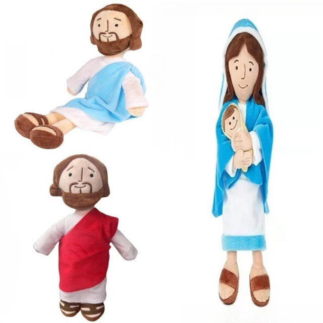 JESUS MARY PLUSH Doll With Pp Cotton Filling For Collectors And Gift ...