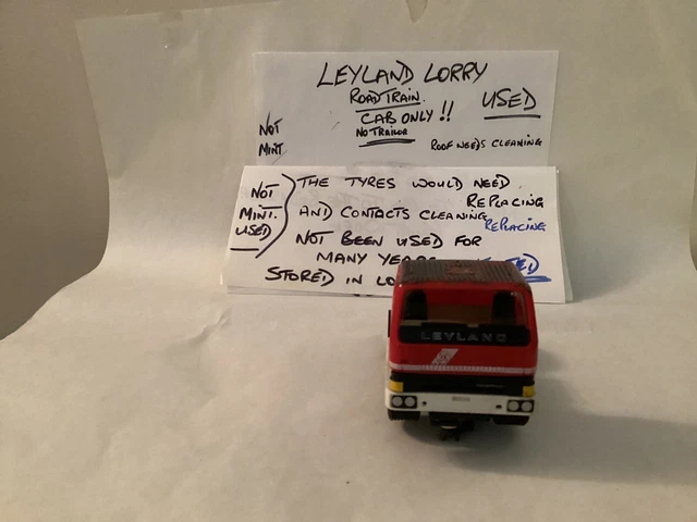 SCALEXTRIC LEYLAND LORRY ROAD TRAIN NO TRAILER Used £15.00 - PicClick UK