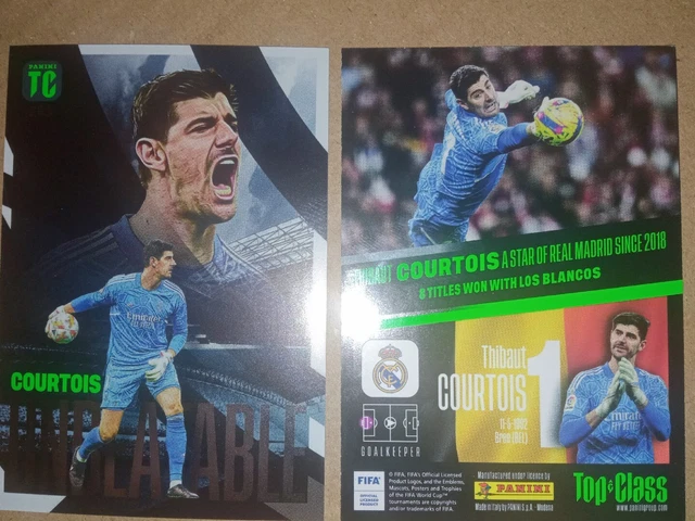 PANINI TOP CLASS 2023 Unbeatable Thibaut Courtois EUR 3,00 - PicClick DE