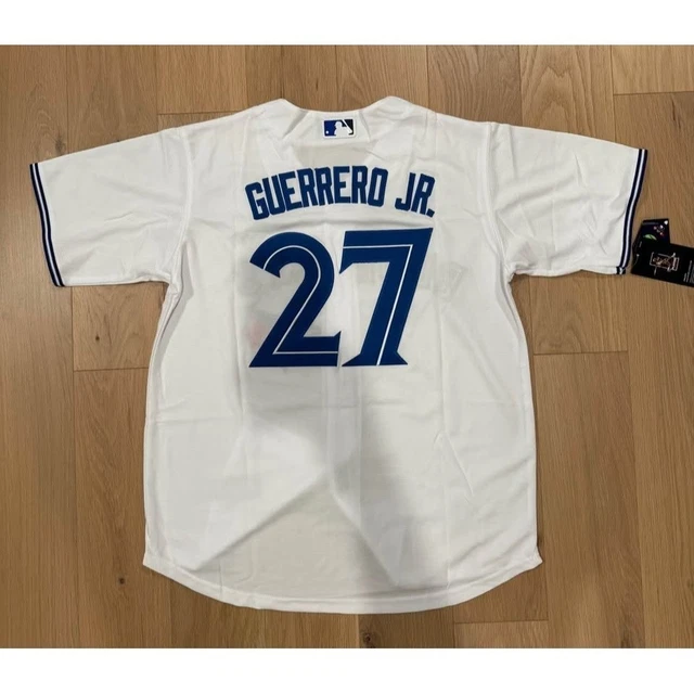 MLB TORONTO BLUE Jays Vladimir Guerrero Jr World Series Patch Jersey ...