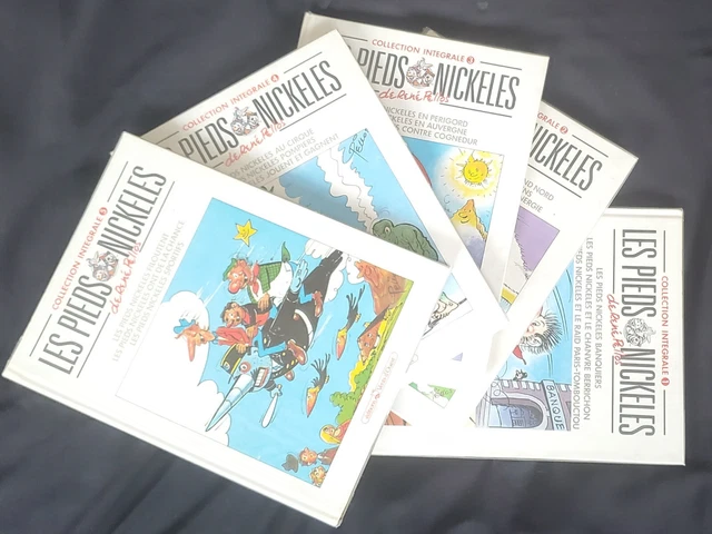 LES PIEDS NICKELÉS collection Intégrale n°1 à 5 EO 1989 Pellos Vent d'Ouest TTBE EUR 49,00 ...