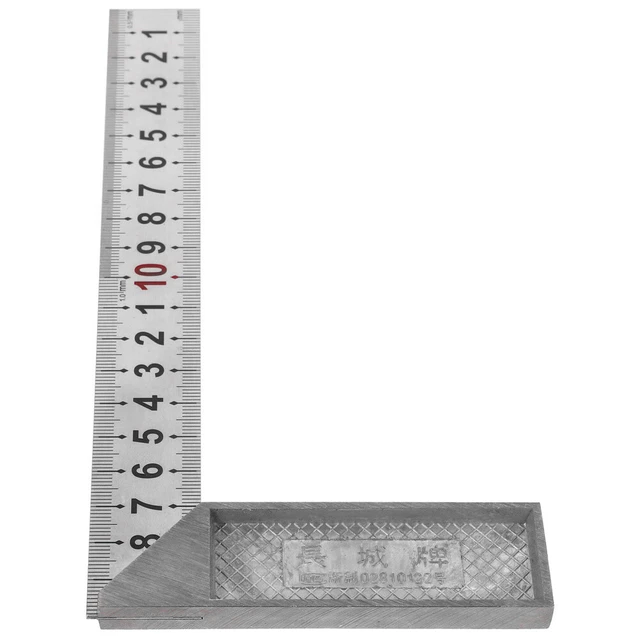 ANGLE SQUARE STAINLESS Steel 90 Degree Ruler Machinist £11.78 - PicClick UK
