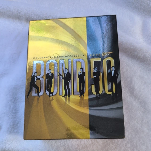 JAMES BOND 007 50th Anniversary DVD Box Set Collection Films £11.12 ...