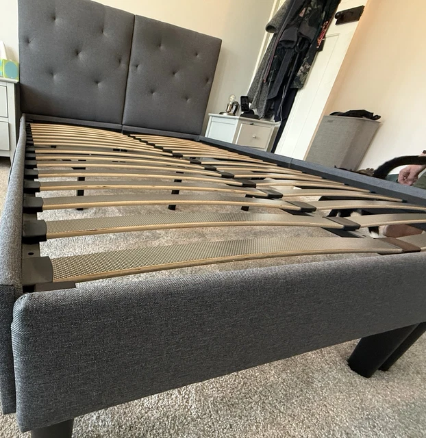 EMMA SLEEP KING Size Bed frame. No mattress. £104.70 - PicClick UK