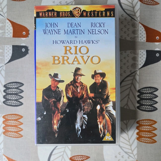 RIO BRAVO JOHN Wayne Dean Martin Ricky Nelson (VHS, 1998) LIKE NEW ...