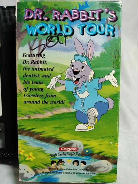 DR RABBIT’S WORLD Tour VHS Animated £5.22 - PicClick UK