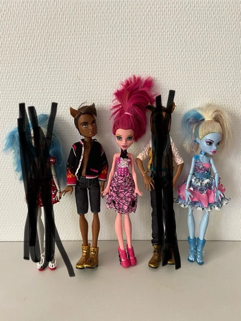 LOT POUPÉES MONSTER high Clawd Wolf, Abbey, Gigi Grant EUR 30,00 - PicClick FR