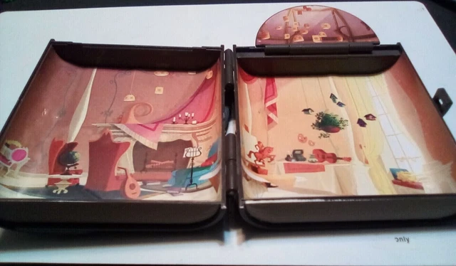 DISNEY STORE RAPUNZEL Series Tangled Journal Story Book Toy Figures ...