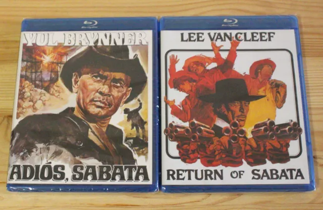 ADIOS SABATA + The Return of Sabata Blu-ray Kino Lorber Rare OOP Lee ... ADIOS SABATA + The Return of Sabata Blu-ray Kino Lorber Rare OOP Lee ...