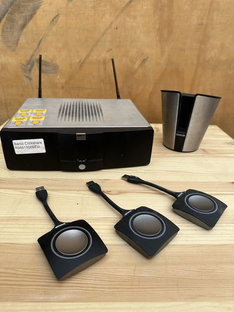 BARCO CLICKSHARE CSC-1 Presentation System R9861006BEU With 3 USB ...