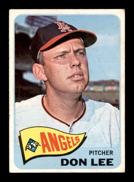1965 TOPPS #595 Don Lee VG/VGEX X2679914 EUR 2,99 - PicClick FR