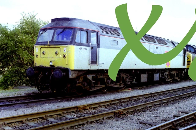 UK RAILWAYS 35MM COLOUR NEGATIVE: 47277 at TINSLEY DEPOT 27-08-1994 £2.49 - PicClick UK