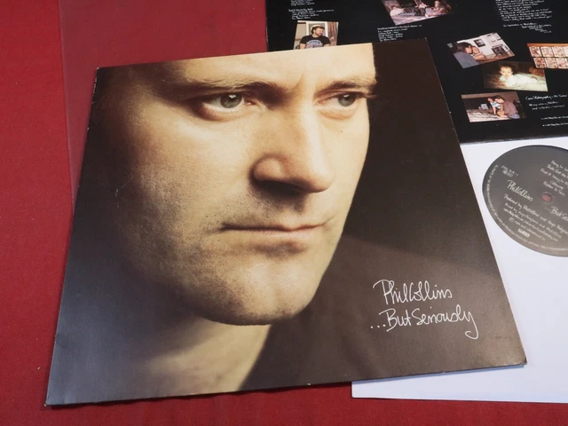 PHIL COLLINS BUT SERIOUSLY LP WEA 256919-1 Germany 1989 sehr gut EUR 12 ...
