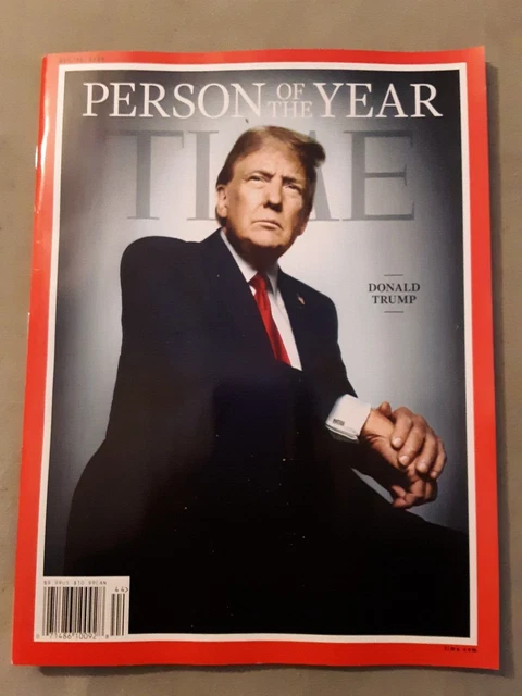 DONALD TRUMP, TIME Magazine Person Of The Year 2024, New/Sealed £14.36 ...