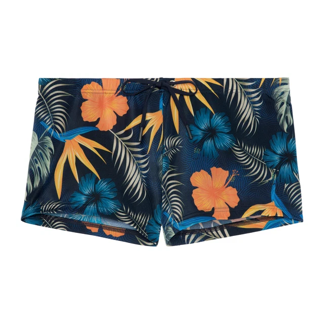 Hom Herren Beach Badehose Swim Pant Tiki Navy Print Größe S Bis Xxl Neu Eur 4995 Picclick De