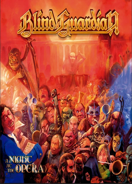 BLIND GUARDIAN A Night at the Opera FLAG CLOTH POSTER BANNER CD Power ...