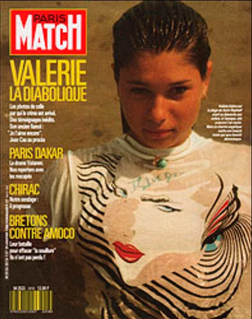 PARIS MATCH N° 2018 - Valérie Subra, la tueuse (29 janvier 1988) - TRÈS ...