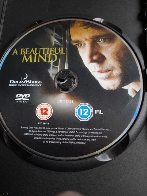 A BEAUTIFUL MIND (DVD, 2001) $3.07 - PicClick AU