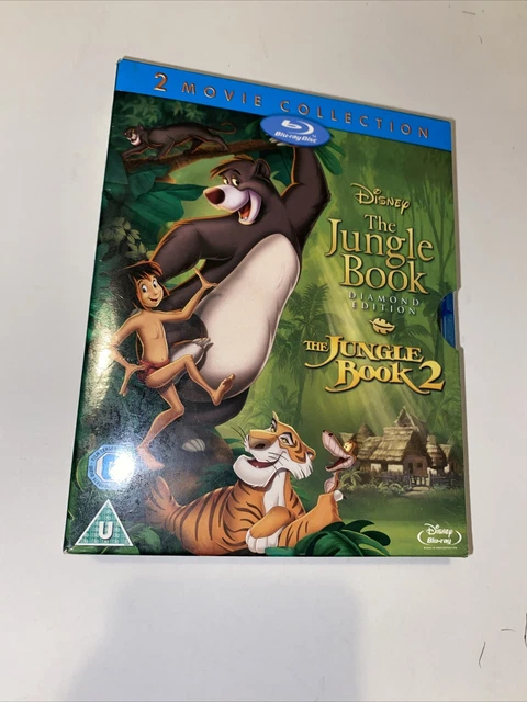 THE JUNGLE BOOK 1 and 2 (Disney) (Blu-ray) Diamond Edition Brand New ...
