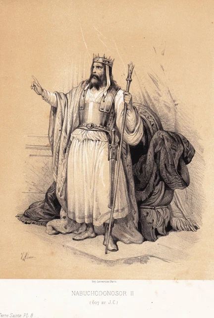 NABUCHODONOSOR II BABYLONE Mésopotamie Irak Nebuchadnezzar II EUR 24,00 ...