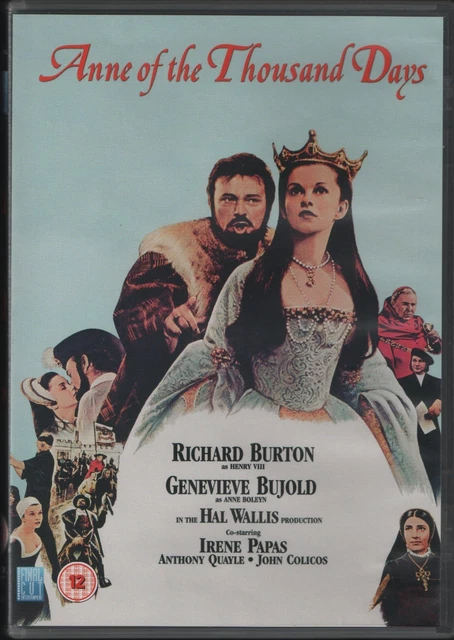 ANNE OF THE Thousand Days (1969) (DVD 2020) Richard Burton Geneviève ...