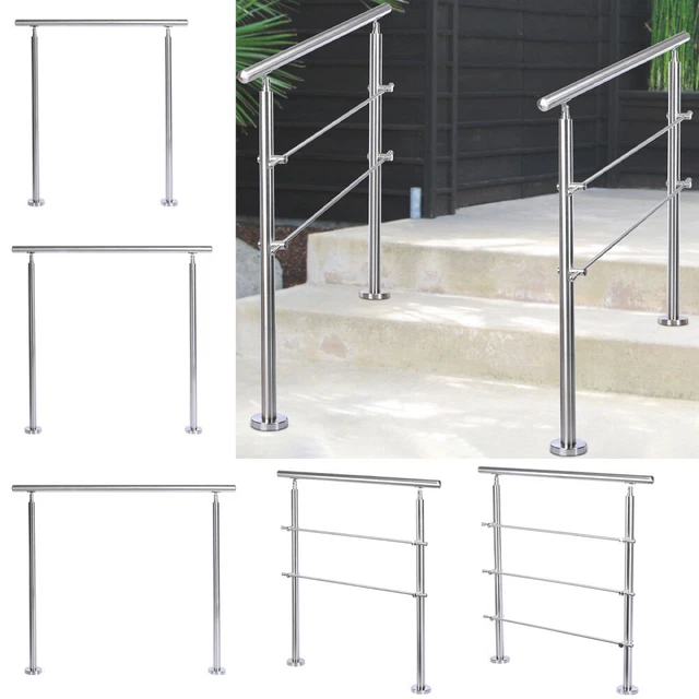 ANGLE MOBILITY HANDRAIL Outdoor Steel Rail Safety Grab Rail Garden ...