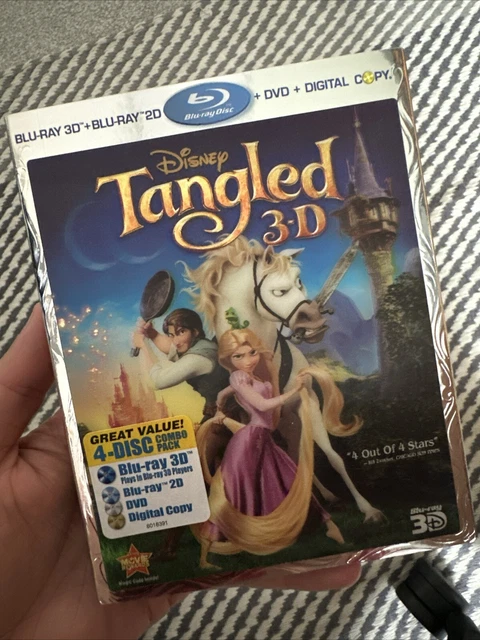 TANGLED 3D - 4 DISC with lenticular SLIPCASE RARE OOP Region ABC EUR 23 ...