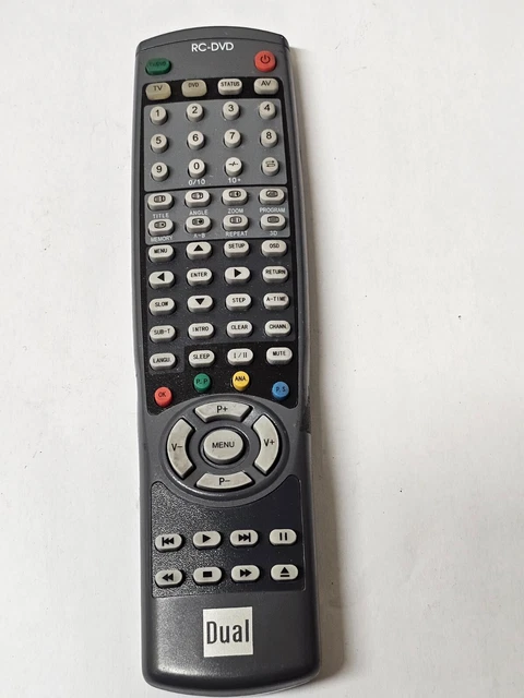 GENUINE ORIGINAL DUAL TV DVD COMBI Remote Control RC Model 1540 £10.95 ...