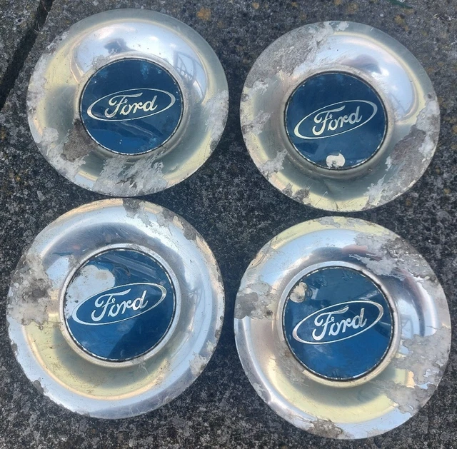 GENUINE FORD ALLOY Wheel Centre Caps x 4 - 5M51-1A065-CA £31.00 ...