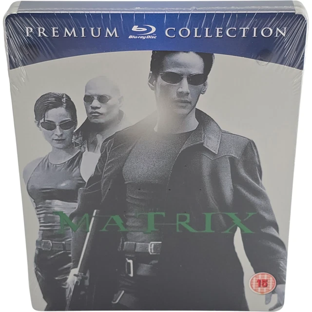 MATRIX BLU-RAY SteelBook Premium Collection Keanu Reeves 2012 Region ...
