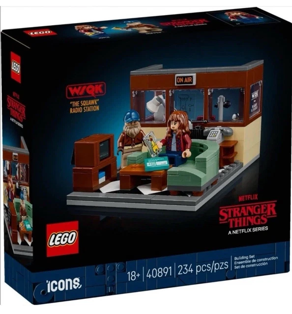 LEGO STRANGER THINGS 40891 WSQK Radio Station. Brand New & Sealed LTD ...
