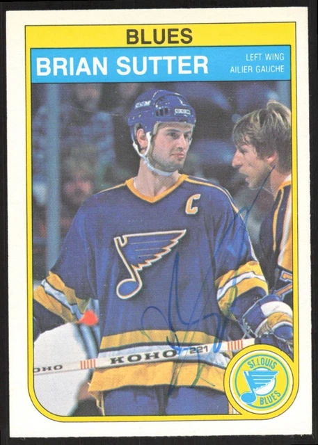 1982-83 OPC O-PEE-CHEE Brian Sutter St. Louis Blues #311 $12.10 ...