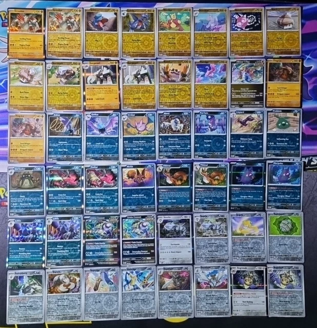 POKEMON CARD PARADOX Rift Collection Complete Reverse & Holo Set All 189 Cards EUR 93,53 ...