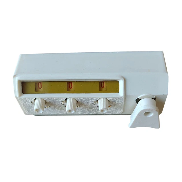 KNITTING MACHINE ROW Counter Keep Track of Stitches Resettable Weaving ...