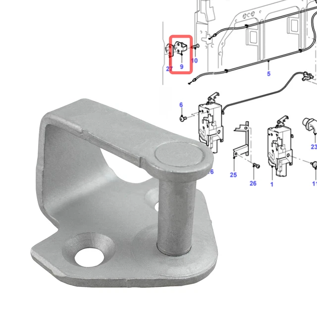 SLIDING LOADING DOOR Striker For Ford Transit MK6 MK7 2000-2014 YC15 ...