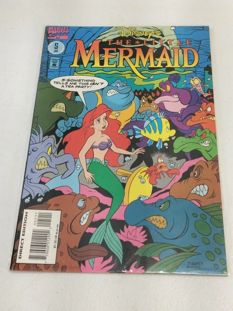 DISNEY'S THE LITTLE Mermaid #5 Marvel Comics Robbins Carzon Hunt 1995 ...
