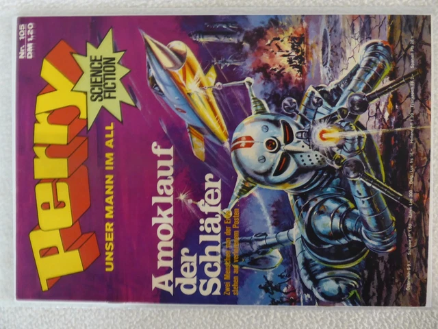 PERRY UNSER MANN im All Nummer 105 ungelesen in Zustand 0-1 EUR 41,18 ...
