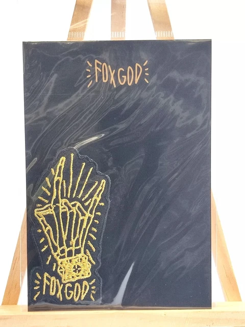 BABYMETAL FOX GOD HAND SIGN Sticker Patch GOLD Ver. "10 BABYMETAL BUDOKAN" EUR 72,52 - PicClick FR