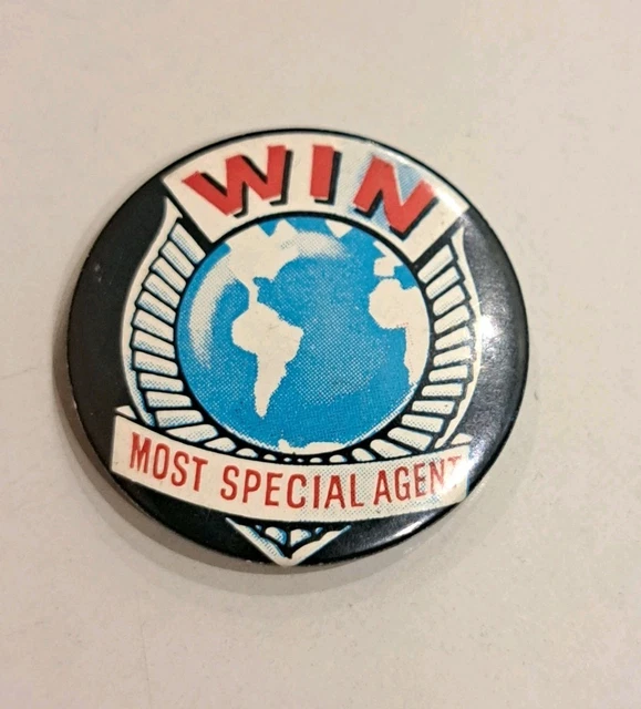 1968 KELLOGGS CEREAL Gerry Anderson WIN Joe 90 Most Special Agent 32mm ...
