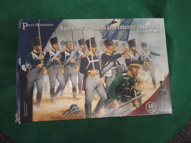 PRUSSIAN NAPOLEONIC LINE Infantry - Perry Miniatures - 28Mm ...