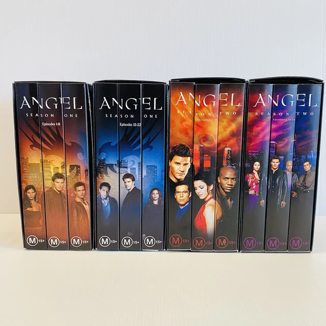 ANGEL TV SHOW Season 1, 2 COMPLETE - Episodes 1-22 VHS Video Tape ...
