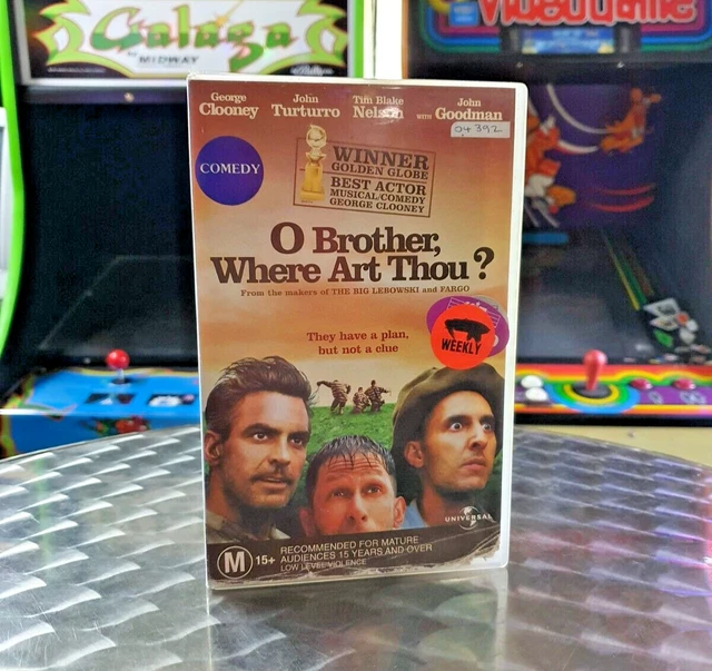 O BROTHER WHERE Art Thou? - VHS Movie - Video Tape - Big Box Ex Rental ...