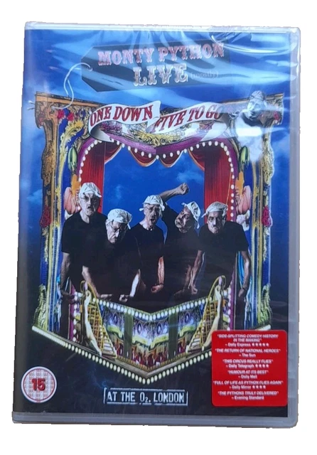 MONTY PYTHON LIVE (Mostly) - One Down Five To Go DVD - Comedy - New ...