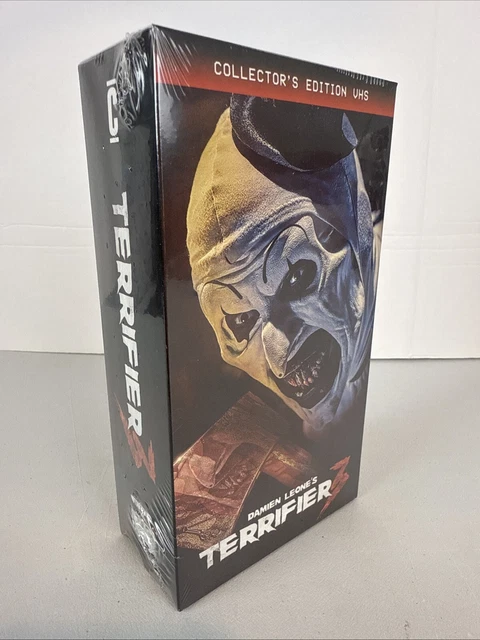 TERRIFIER 3 COLLECTOR'S Edition VHS Set Walmart Exclusive New/Sealed £ ...